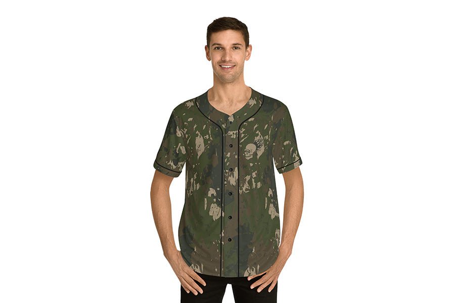Adrenaline Woods Camo Baseball Jersey - Adrenaline
